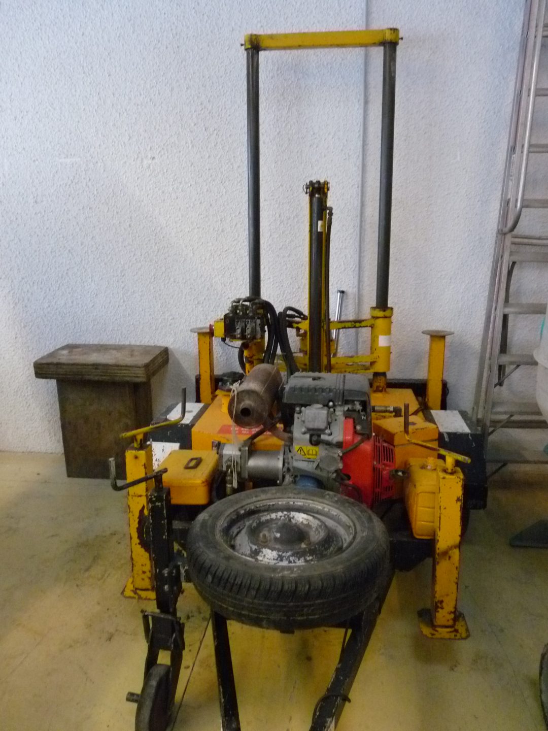 Foreuse de puits thermique - Matos Location